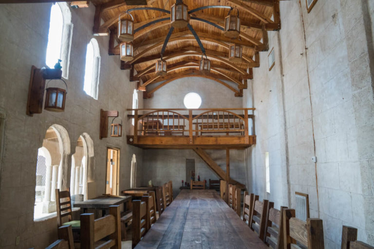 Exploring Newman's Castle in Texas